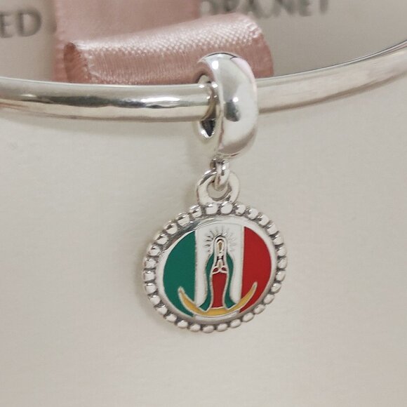 Pandora | Jewelry | Pandora Mexico Virgin Of Guadalupe And Mexican Flag ...